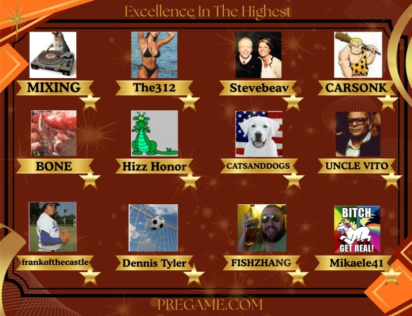 Pregame.com - Poster Of The Month (JAN) - NFL - Forums - Pregame.com