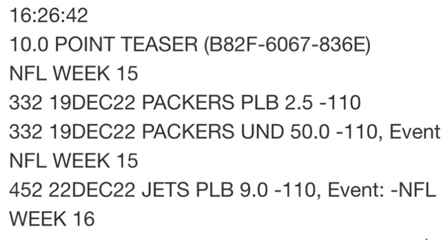 10 point Teaser - NFL - Forums - Pregame.com