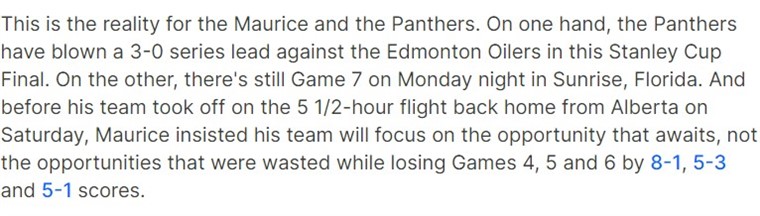 Get The Brooms Out! - Hockey - Forums - Pregame.com